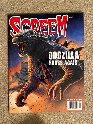 Screem Magazine #28 (2014): Godzilla, movie sci-fi horror | eBay