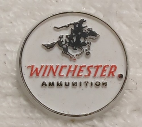 Vintage WINCHESTER Ammunition ~ Plastic HAT PIN ~ 1" Lapel Pin ~ Pre ...