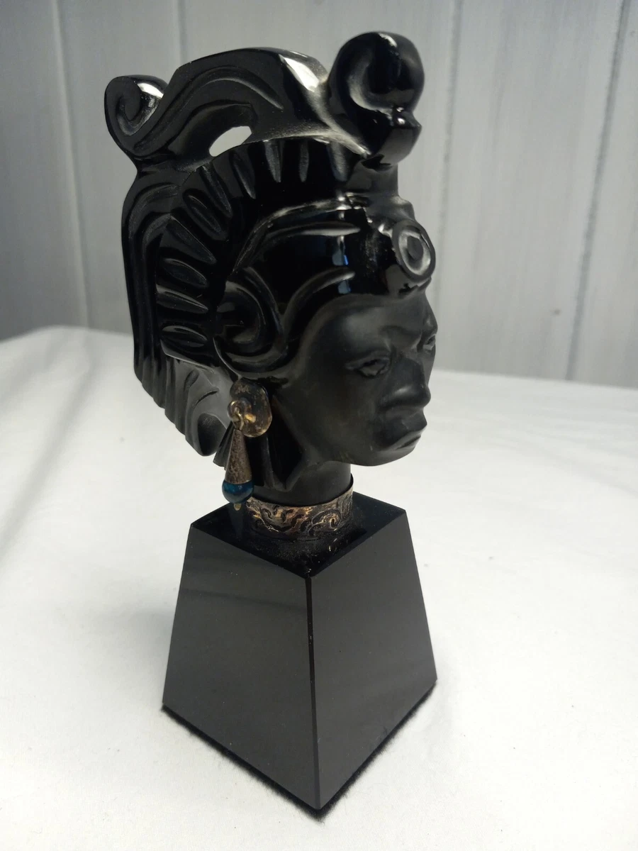 Mexican Obsidian Statues