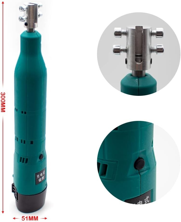 Electric Reciprocating File Metal Grinding Tool Rubbing Iron Wrong ...