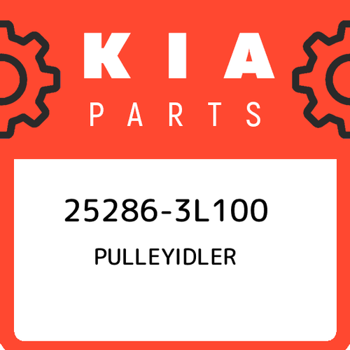 25286-3L100 Kia Pulleyidler 252863L100, New Genuine OEM Part | eBay