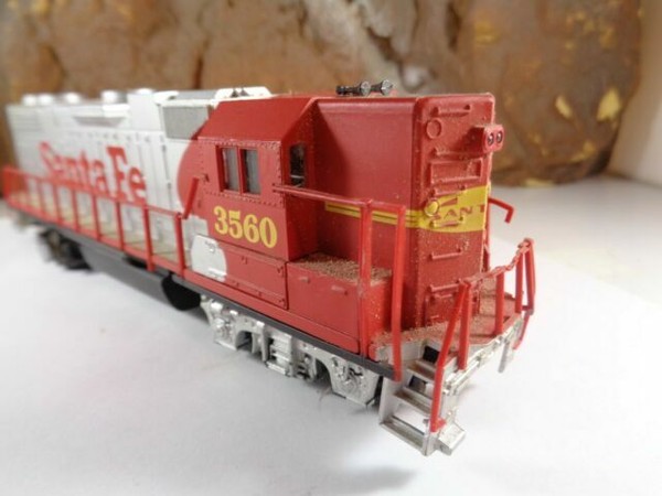 TYCO Mantua Gp20 Diesel Locomotive Burlington 5628 HO Scale for sale ...