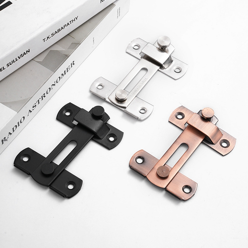 Serrure de porte en acier inoxydable 90 degr??s boulon de s??curit?? pour s??cur | eBay