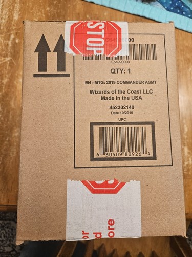 MTG 2019 Commander Decks, Set of All 4, Factory Sealed-Fast shipping | eBay