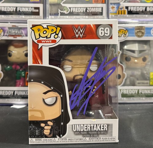 FUNKO POP 69 – WWE – UNDERTAKER - SIGNED - RARE | eBay