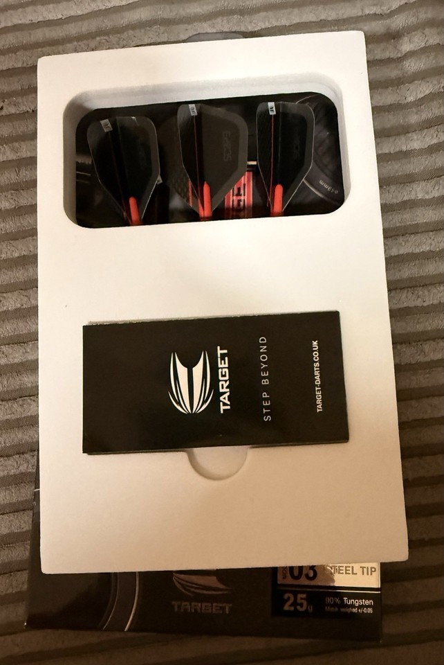 Target SCOPE 03 90% Tungsten SP Swiss Point Darts Set – 25g | eBay UK
