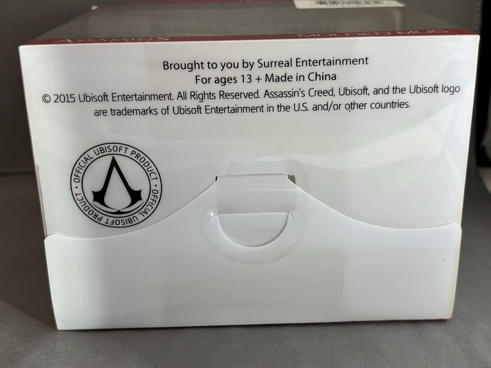 Assassin's Creed 3D Molded Ceramic 16oz Mug Coffee Tea Cup Video Game ...