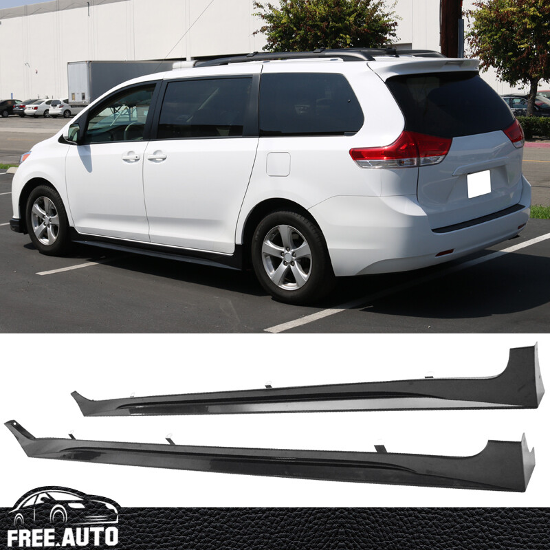 Fits 11-17 Toyota Sienna XL30 Le Xle Only Side Skirts Rocker Panels MP ...