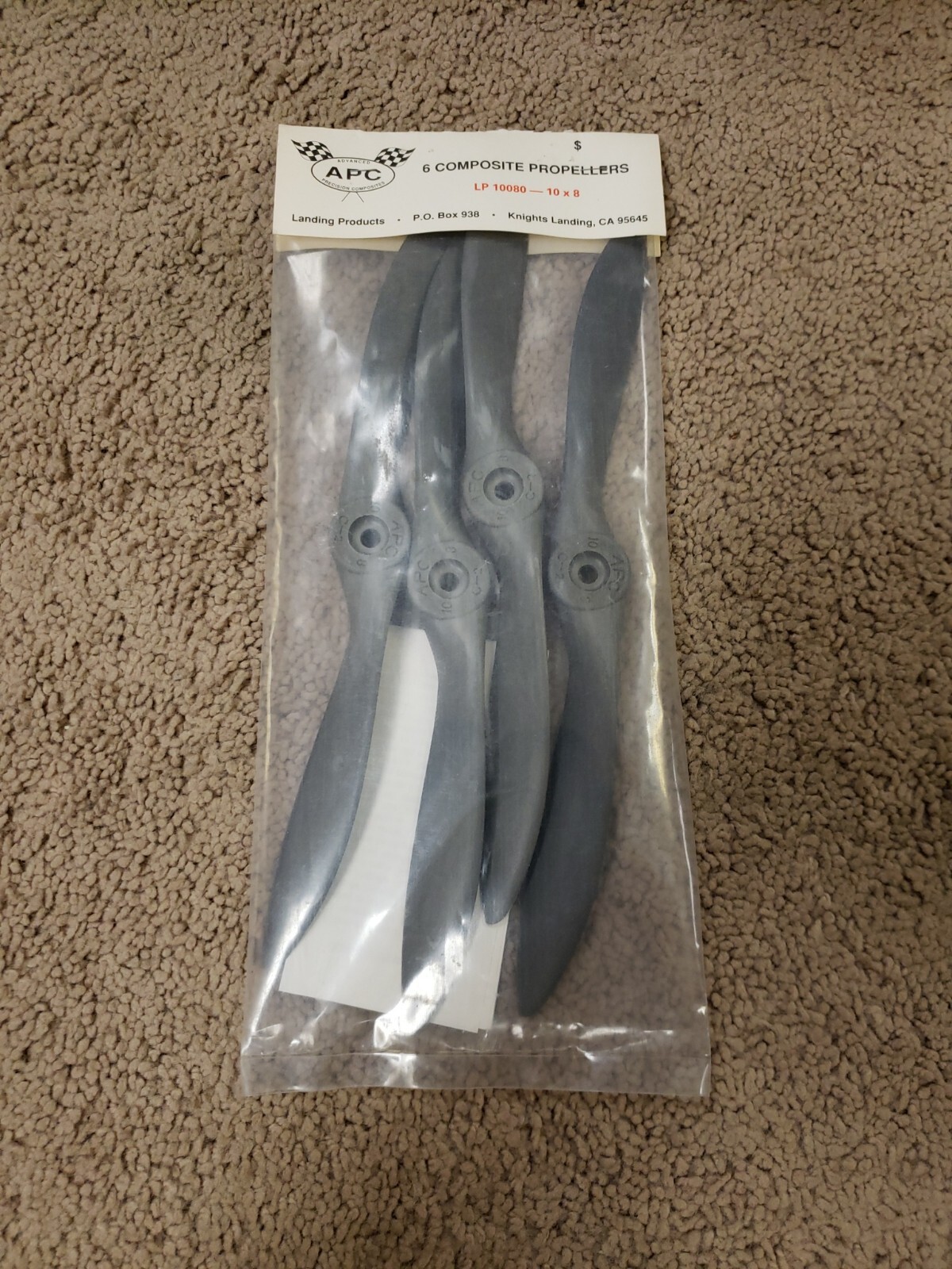APC COMPOSITE Propeller - Lot Of Four Of 10 X 8 Prop RC Plane - New ...