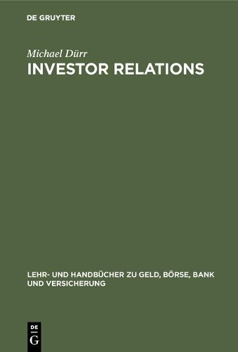 Michael Dürr Investor Relations (Relié) | eBay