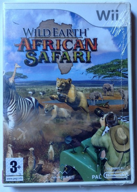 Wild Earth African Safari for Nintendo Wii PAL Complete Age 3 *great ...