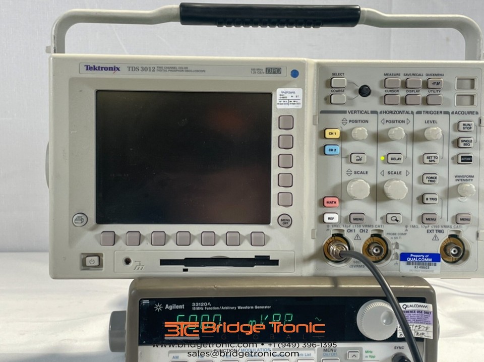 Tektronix TDS3012 Digital Phosphor Oscilloscope | eBay