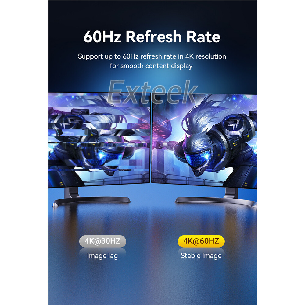 4K@60Hz 4K@30Hz 1080P DisplayPort Display Port DP Male to HDMI Male ...