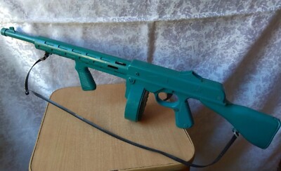 RARE antique Vintage Soviet USSR Thompson submachine gun machine TOY ...