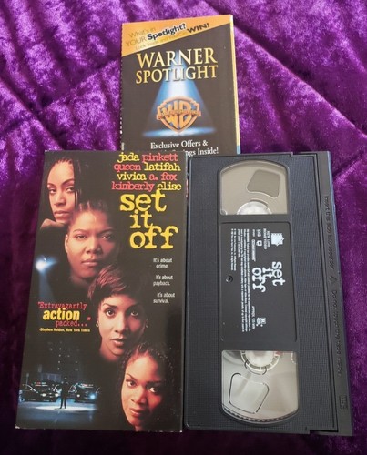 Set It Off (1996) VHS, 2001 New Line Home Entertainment, CULT ACTION ...