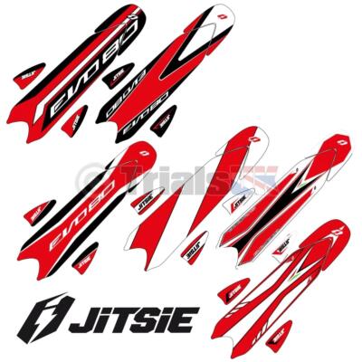 Jitsie BETA EVO 80 Rear Mudguard Decal 2015 2016 2017 2018 2019 2020 ...