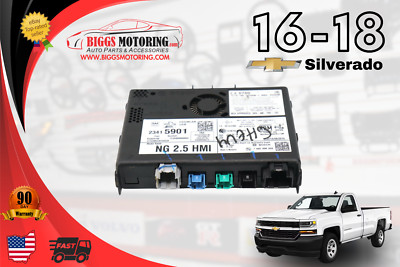 2016-2018 Chevy Silverado HMI 2.5 Control Module W/ Out Navigation ...