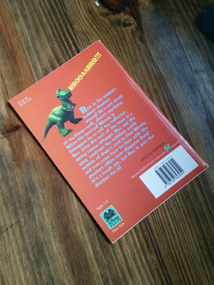 Disney Chapters Toy Story 2: Rex to the Rescue Book Club 9780786843954 ...