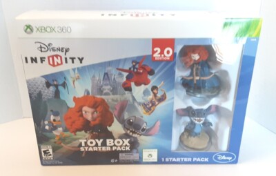 New-Xbox 360 Disney INFINITY -Toy Box Starter Pack 2.0 Edition -Stitch ...