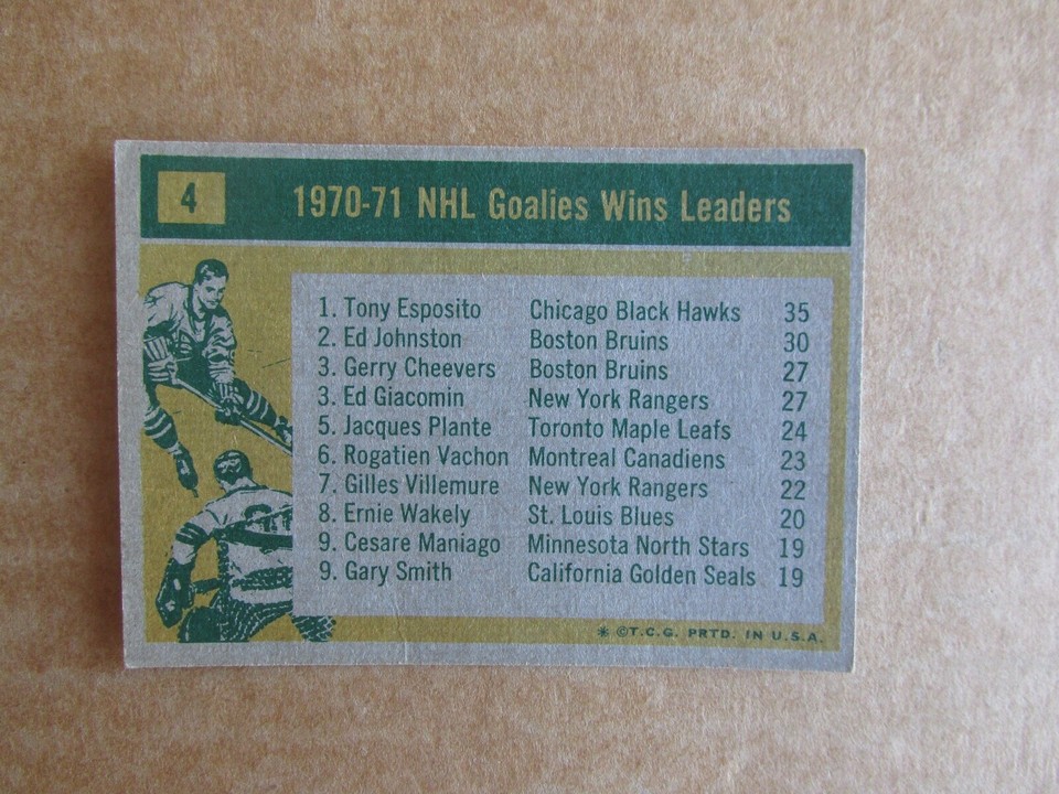 1971-72 TOPPS HOCKEY CARD SINGLES COMPLETE YOUR SET PICK CHOOSE UPDATED ...