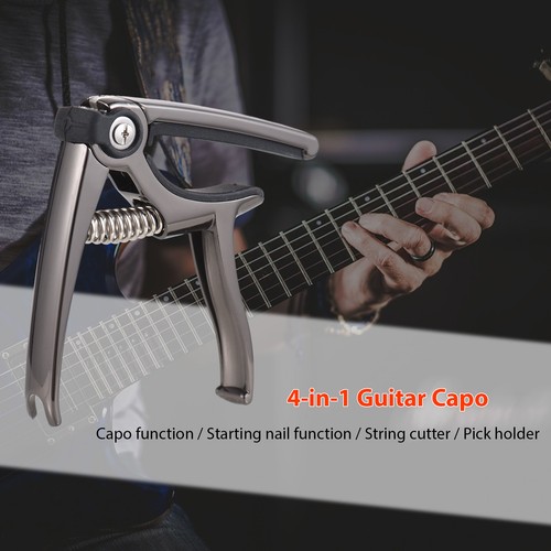 4-in-1 Guitar Capo Quick Change Capo Capo Function Starting Nail ...