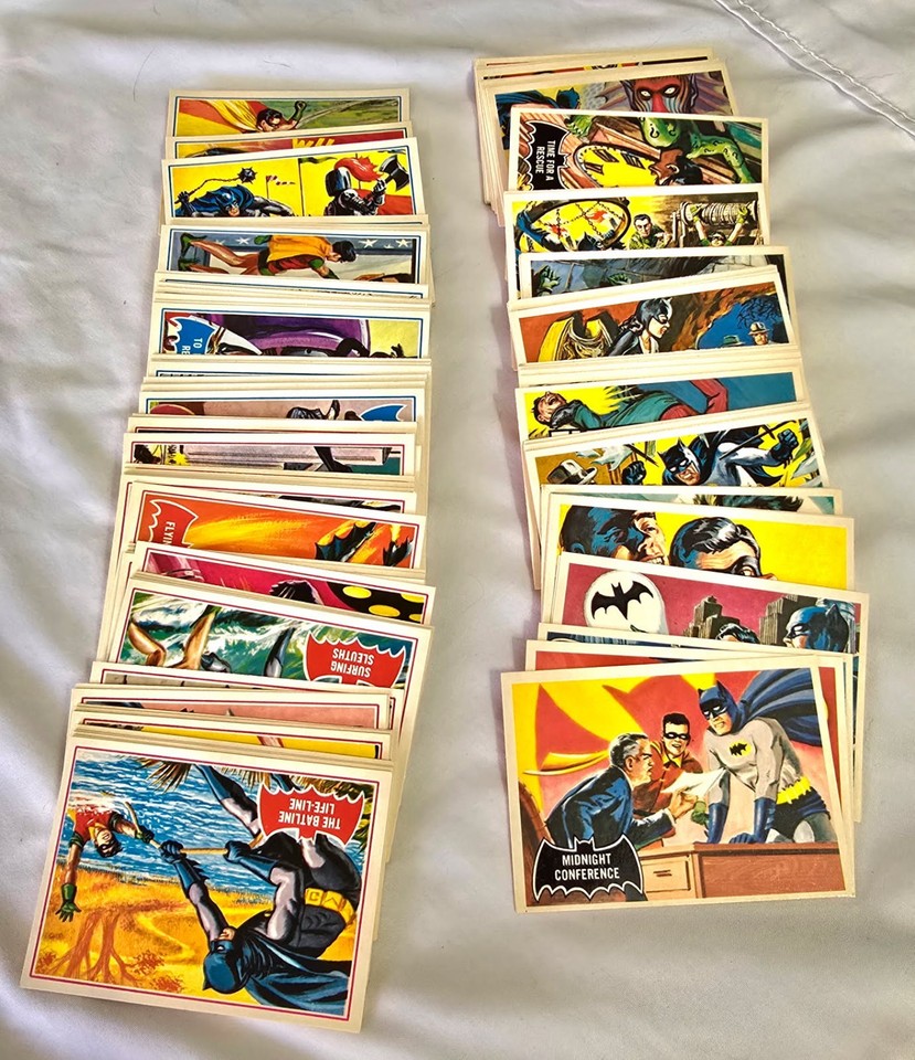 1989 Topps Batman 1966 Deluxe Reissue Edition 143 Cards Box Set | eBay