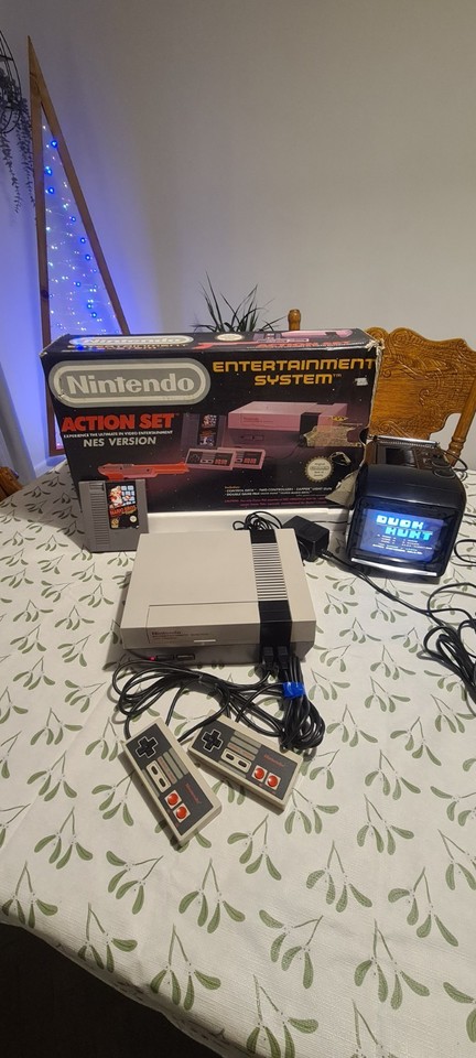 Nintendo Entertainment System NES Action Set Used Working Boxed See ...