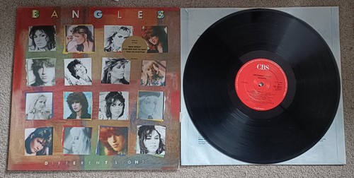 THE BANGLES DIFFERENT LIGHT - ORIGINAL UK CBS 12" VINYL LP WITH INNER ...
