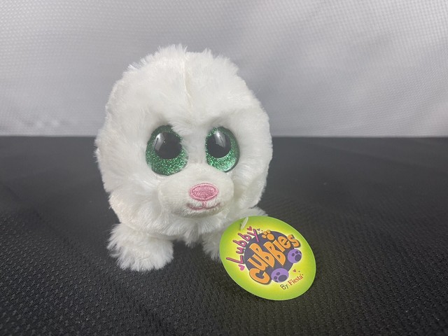 Fiesta 3.5" Angel Seal Plush Stuffed Animal Lubby Cubbies Green Eyes ...