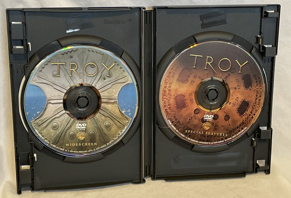 Troy (DVD, 2005, 2-Disc Set, Widescreen) Brad Pitt, Eric Bana, Orlando ...