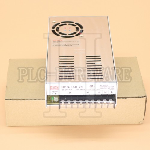 New NES-350-24 24V 14.6A Switching power supply For MEAN WELL Free ...