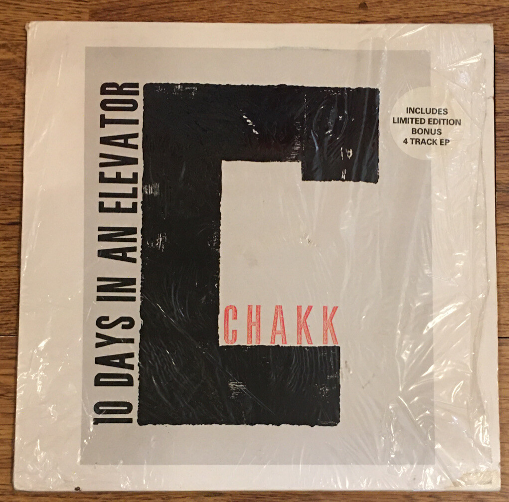 CHAKK – 10 days in an elevator Vinyl LP + 12" Vinyl Limited Edition ...