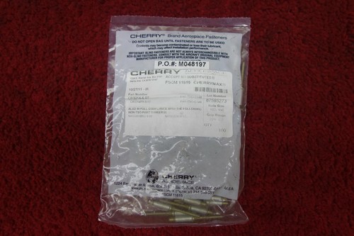 Cherry Aerospace CherryMAX Flush Head Blind Rivet PN CR3214-6-07 ...