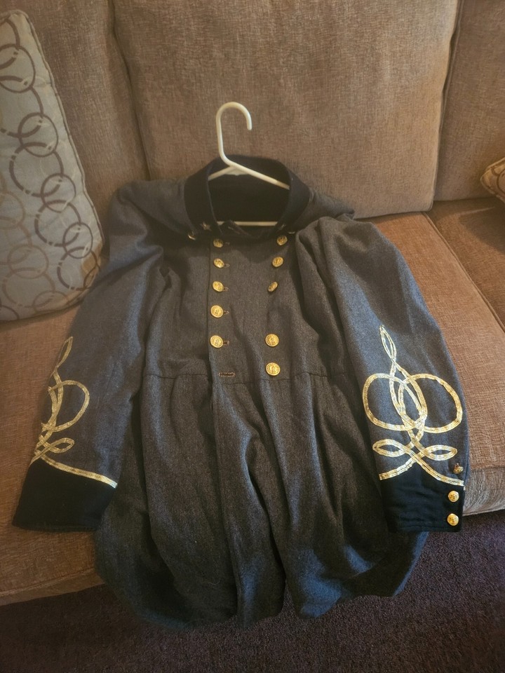civil war frock coat w/ eagle buttons | eBay