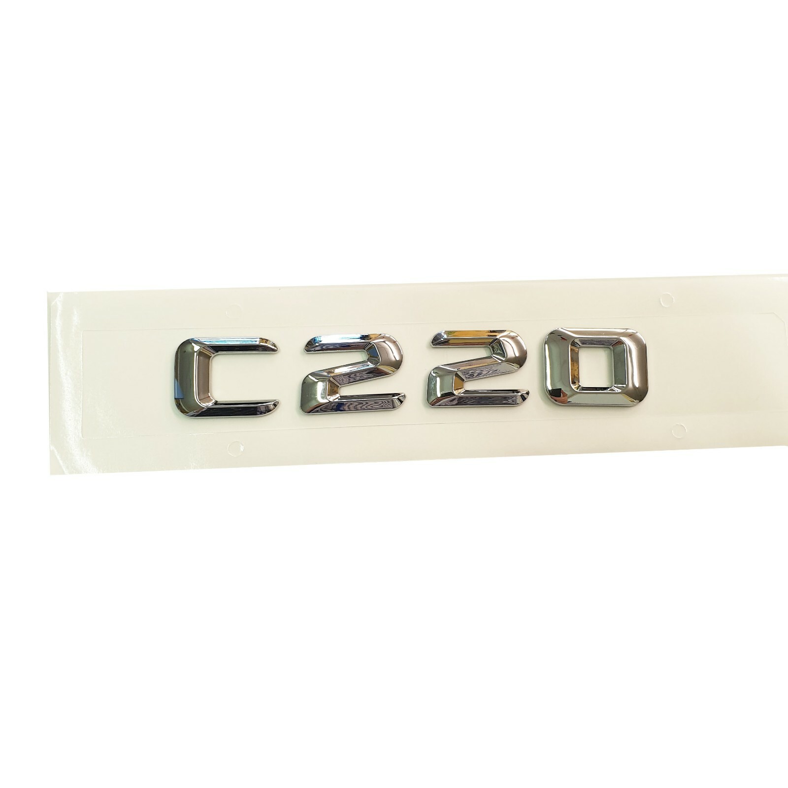 Chrome C220 Boot Badge Letters Trunk Emblem C Class | eBay UK