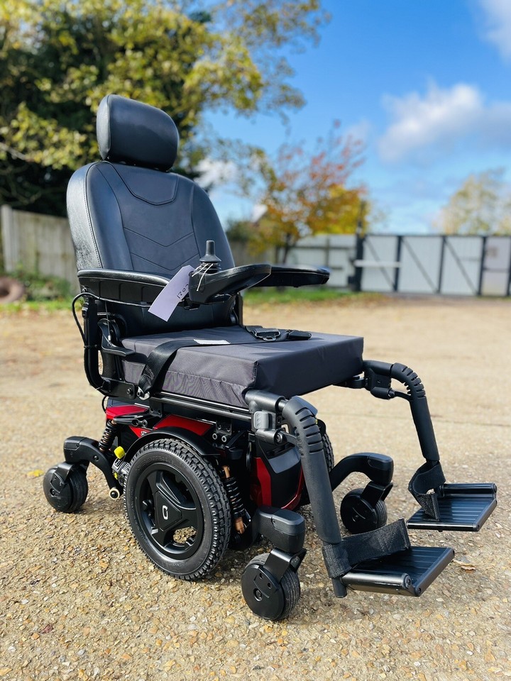 PRIDE QUANTUM EDGE 3 STRETTO 6 MPH ELECTRIC POWER WHEELCHAIR MOBILITY ...