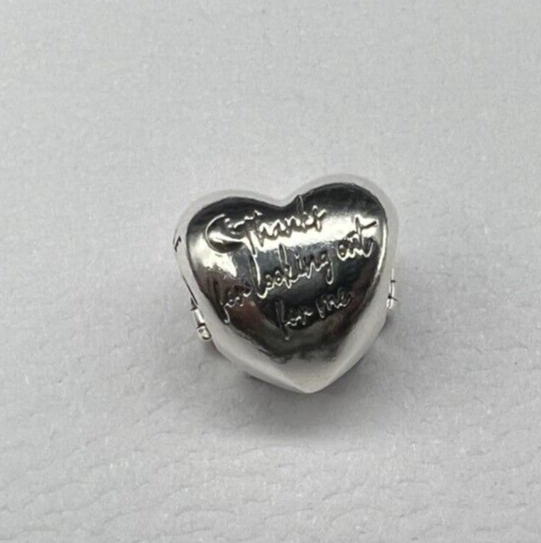 NEW Authentic Pandora Window Heart Charm 798006EN63 | eBay