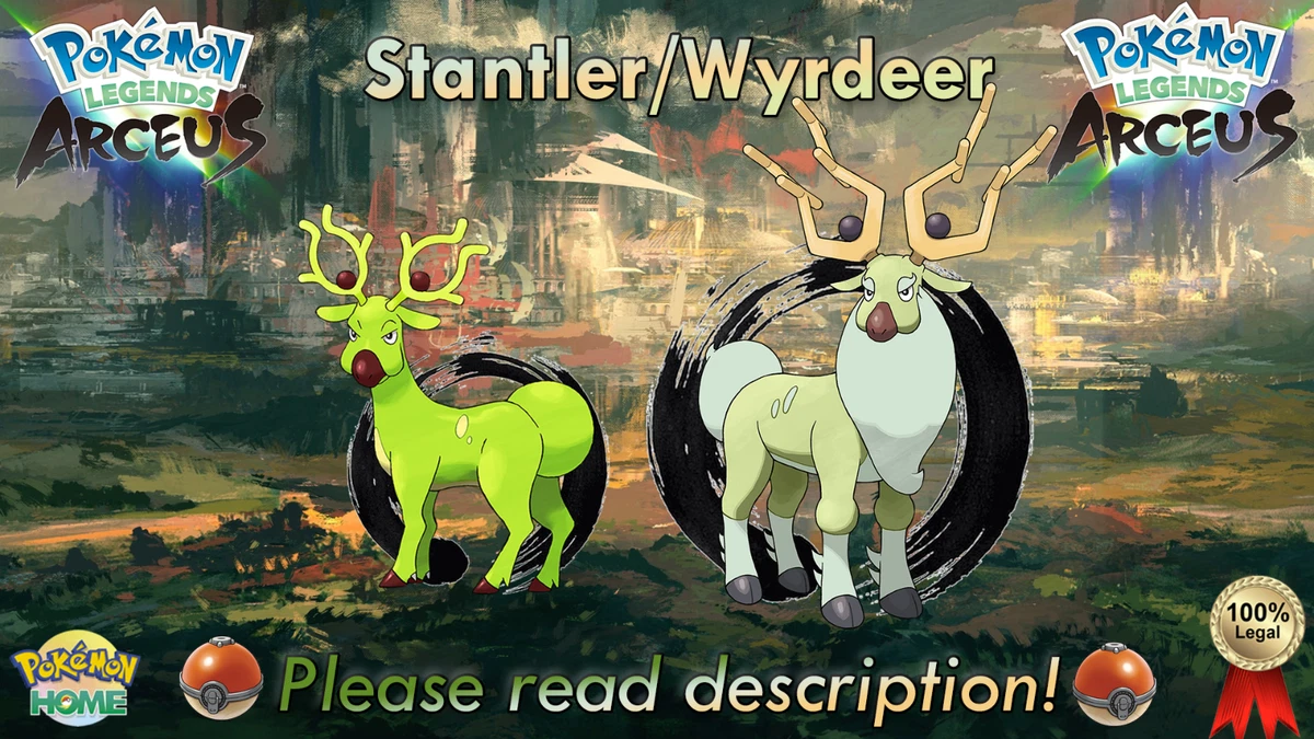 Shiny Stantler Pokemon