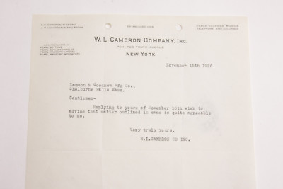 1926 Lamson Goodnow W L Cameron Co Inc 10th Ave NYC Credit Plans ...
