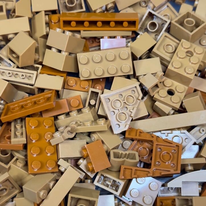 LEGO Bulk Sorted 200+ PIECES COLOR BRICKS PLATES ETC RANDOM LOT! YOU ...