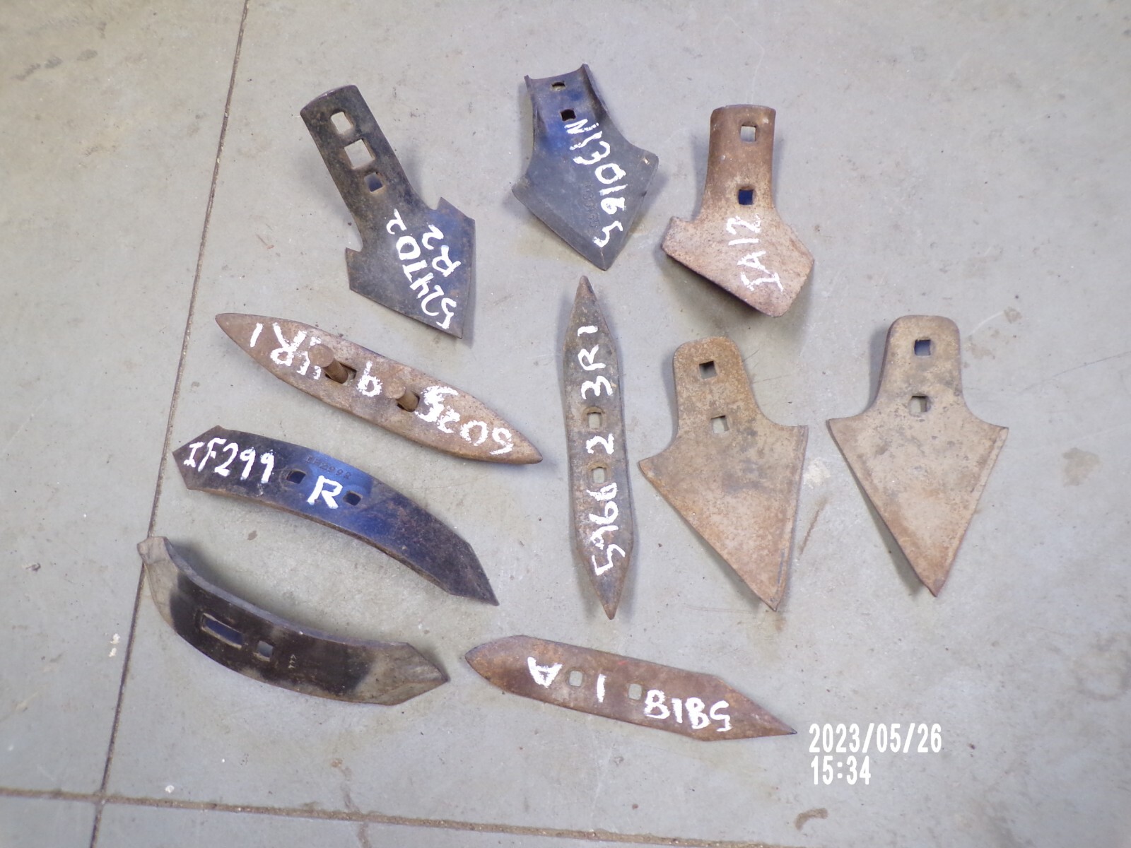 FARMALL TRACTOR CULTIVATOR SHOVEL, SPEAR, POINTS, CHISEL SPIKES | eBay