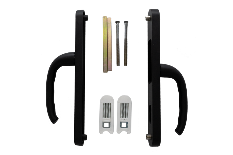 Yale Mila Lever Pad/Lever Offset Door Handle 92 and 70mm PZ 215mm Screw ...