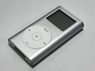 Apple iPod Mini A1051 2nd Gen 4GB MP3 Media Player Silver - BAD BATTERY ...