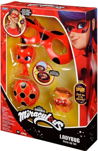 BANDAI - Miraculous Ladybug - Transformation Set - Ladybug Costume ...
