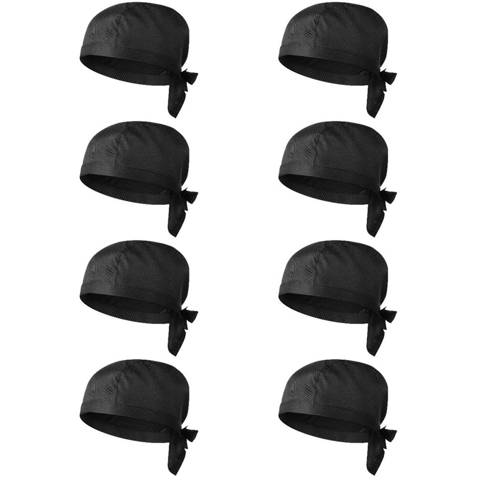 8 Pack Cooking Hat Kitchen Headwear Chef Beanie Cap Caps for Men | eBay UK