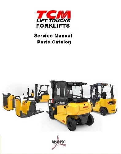 TCM-Lift Trucks-Forklift-Service Manual-Parts Catalog | eBay