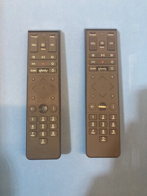 Lot Of 2 Xfinity XR15 Models v2-UQ & v2-RQ Voice Remote Control | eBay
