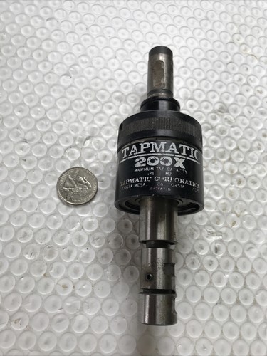 TAPMATIC TAPPING HEAD 200X With 5/8” Shank 1/4” To M7 Cap | eBay