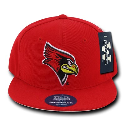 Illinois State University ISU Redbirds NCAA Flat Bill Snapback Baseball ...