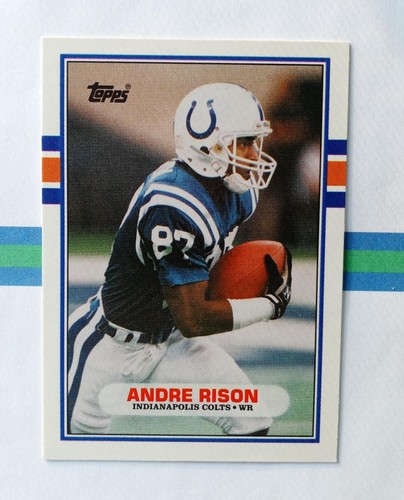 1989 Topps Traded Andre Rison Rookie RC #102T | eBay